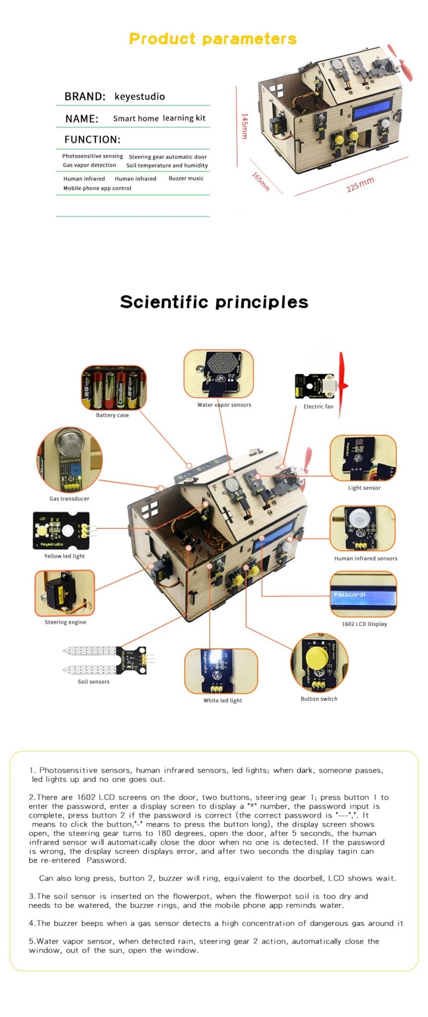 Kit Smart Home pour Arduino - Robotisâmes