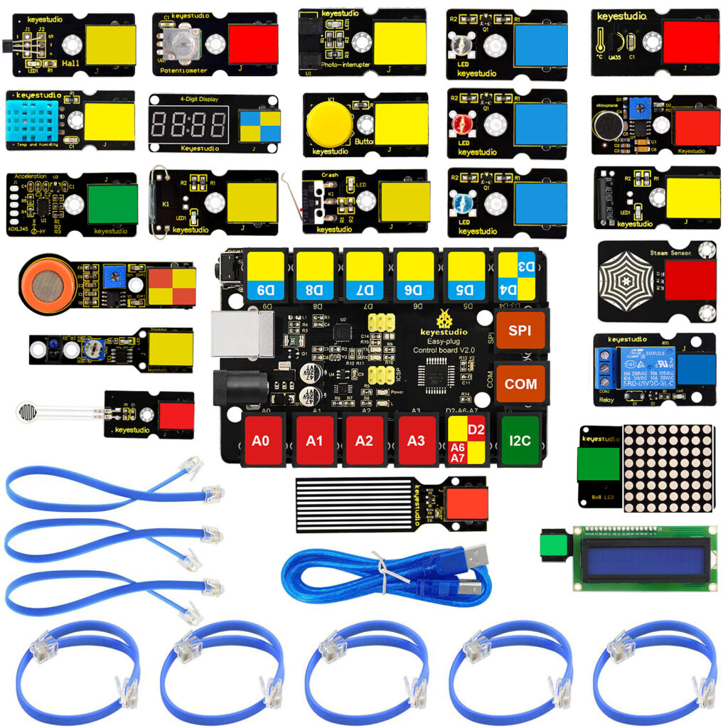 Kit EasyPlug Ultimate 2 pour Arduino - Robotisâmes Kit EasyPlug Ultimate 2 pour Arduino - Robotisâmes