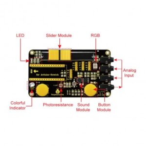 Kit de démarrage Arduino Nano CH340 pour Scratch - Robotisâmes