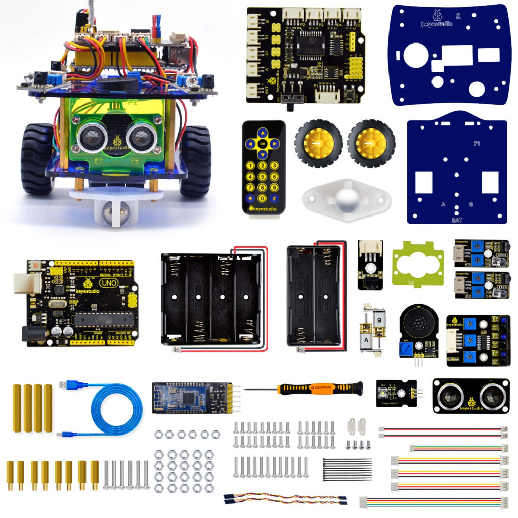Kit Robot Voiture Desktop pour Arduino - Robotisâmes